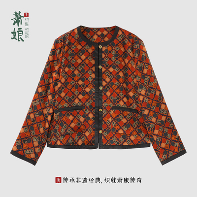 香云纱新中式外套复古