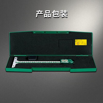 精选INSIZE英示圆杆数显深度尺1148 0-100mm 120mm 200mm 300mm
