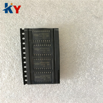 MT8870DS MT8870 SOP-18 ISO2-CMOS集成双音多频接收器 全新