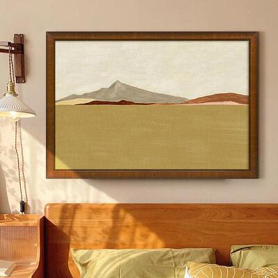 山景》法式中古风客厅风景画 画北欧覆古装饰画 画小众艺术玄关饭