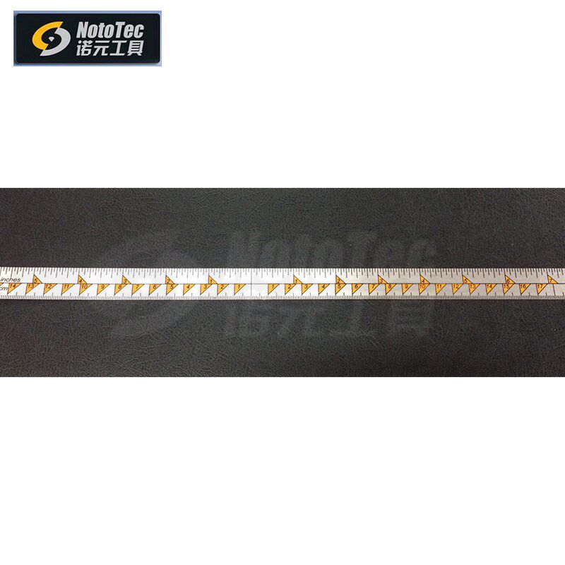 诺元带锯机9寸小型带锯工作台标尺诺元9寸右向18公分拉丝银标尺