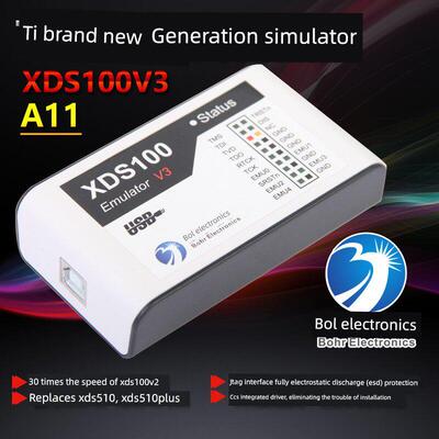 玻尔电子 XDS100V3 A11 DSP彷真器 闪速稳定 20PIN/14PIN兼容