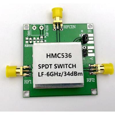 HMC536 DC至6 GHz GaAs MMIC T/R开关 功率+34 dBm 射频开关