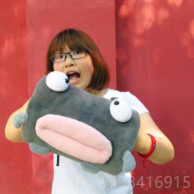 正品PLUMO瑚靠垫被毯枕被子两用珊绒办公室空抱调毯可爱创意卡通
