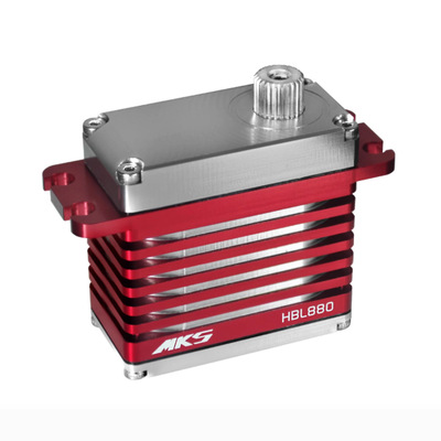 MKS HBL880舵机 无刷 马达 扭力11.19kg-cm/0.032s@8.2V  CNC外壳