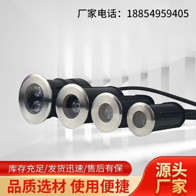 LED地埋3w6w9w12w15w18w24w36w白光暖光彩色自变rgb蓝色粉色红色