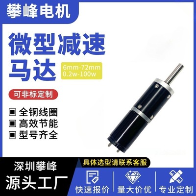 【冯哈珀】专业替代maxon空心杯电机12-22mm行星减速马达直流电机