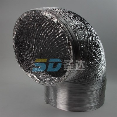 排烟管排气双层加厚250mm油烟机软管风机排风管铝箔大口径2米长
