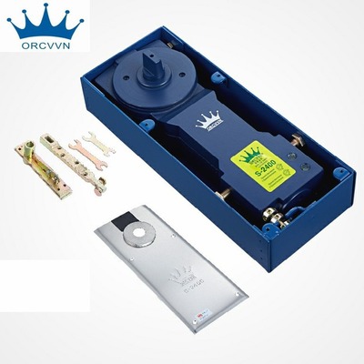 厂家直供通用玻璃门地弹簧S-2400 玻璃门缓冲 工程专用承重200kg