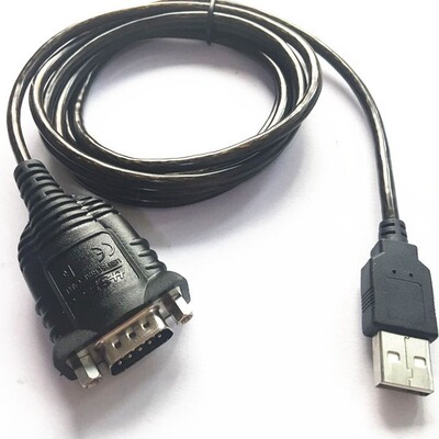 USB 2.0 to Serial (9pin) DB-9 RS-232 Adapter Cable 进口