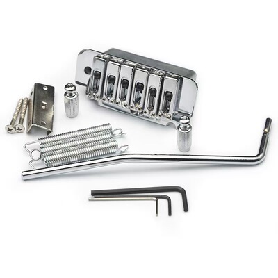 小双摇琴桥 电吉他拉弦板 IBZ颤音摇把 螺丝弹簧琴码套装专业配件