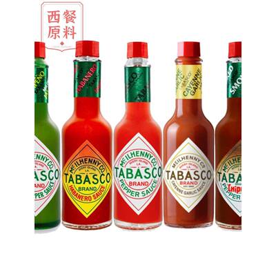 美国辣椒仔低脂辣椒酱汁西餐牛排意面必胜客轻食披萨蘸酱Tabasco