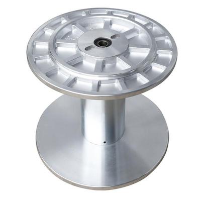 纺织机工业铝盘头织带机铝合金盘头355×255无梭机铝盘头