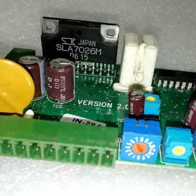 询价直流电机驱动板VERSION IN-284 驱动芯片SLA7026M 现货实拍