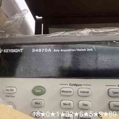 Keysight 34970A数据采集器，原在，正