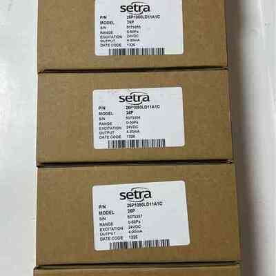 全新Setra西特压力变送器 26P1050LD11A1C