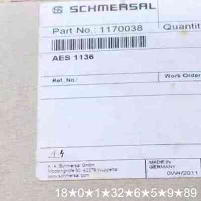 施迈赛SCHMERSAL安全继电器 AES1136