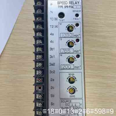 Meiyo明阳转速继电器 SPR- P06V