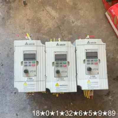 变频器VFD007M21A，0.75kW，220V，实物