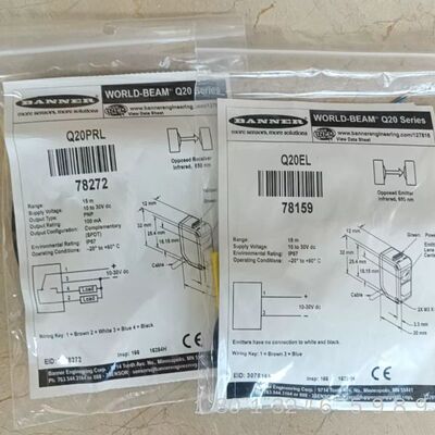 BANNER邦纳Q20PRLQ20EL一套  400