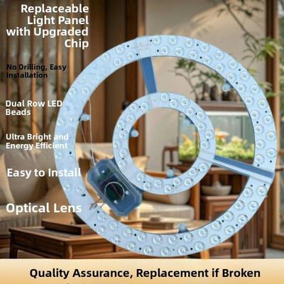 节能高效吸顶灯Led替代光源圆形Led灯面板灯芯磁超亮强磁客厅卧室