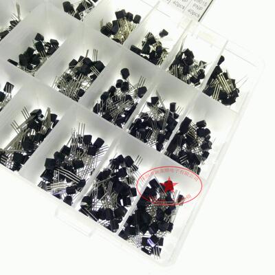 直插TO-92封装三极管 2N2222A-BC558 NPN小功率晶体管 840样品盒