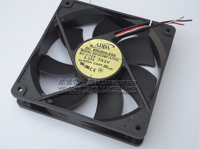 原装ADDA AD1212MF-A73GL 12025 12V 0.33A 3线