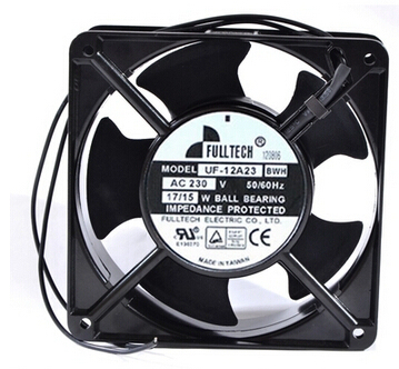 UF-12A23BWH/BTH工业轴流风机12038 230v 17W散热风扇12厘米