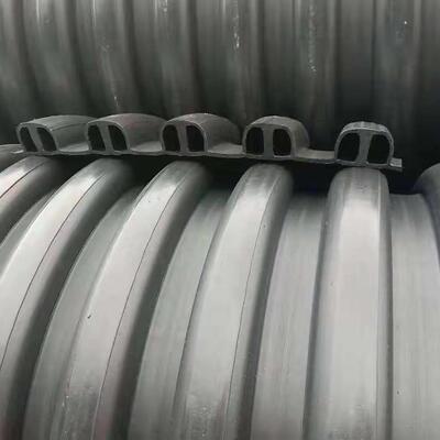 内肋管增强聚乙烯螺旋波纹管PE内肋缠绕管波纹管DN200-1200排水管