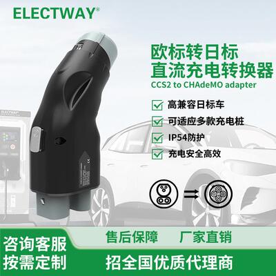 CCS2 to CHAdeMO Adapte_欧标转日标200A直流充电桩充电转换器
