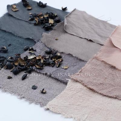 稻荷Inari 黑豆衣黑豆皮 灰黑紫色天然植物染料草木染材 扎染DIY