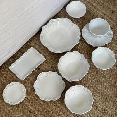 边集EDITOR意大利VBCcasa Baroque咖啡杯碟餐盘碗沙拉碗黑陶手作