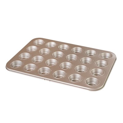 烘焙烤盘24连马芬杯蛋糕模具 不粘涂层24连甜甜圈Muffin Tin Cups