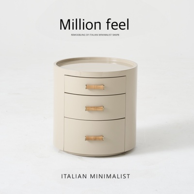 Million feel意式极简床边柜设计师ins高级感非凡世纪轻奢床头柜