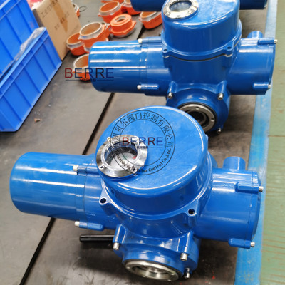 贝尔100N.m多回转开关推力型电动执行器带铜套