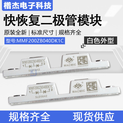 MMF200ZB040 060DK1B/1C宏微MACMIC快恢复二极管模块200A400V600V