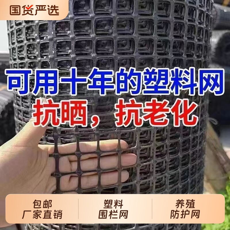 加厚养殖鸡鸭鹅塑料网玉米网果园圈地菜地围栏网栅栏鱼塘隔离网