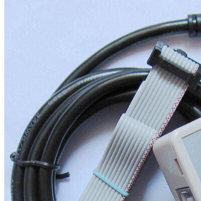USB AVR JTAG ICE 仿真器 下载器 下载线 带外壳 过流保护促销
