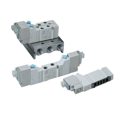 现货台湾金器电磁阀MVSY-100-4E1-DC12 DC24 -LR SR 扳式电磁阀