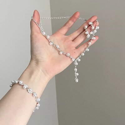 Vintage古着 Dinner Pearl Rhinestone套装