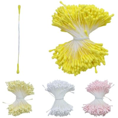 400pcs 2mm Moulti Options Artificial Flower stamen Mini Pear