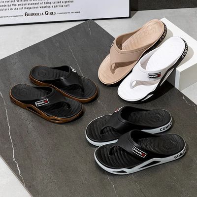 Fashion Men's Slippers Summer Outdoor Flip Flops Non-slip In