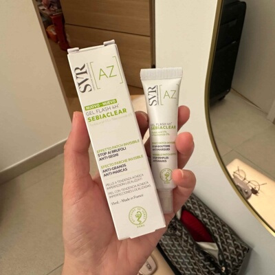 巴黎BC直邮法国版本SVR舒唯雅24H净化去豆凝胶15ml消言舒缓平滑