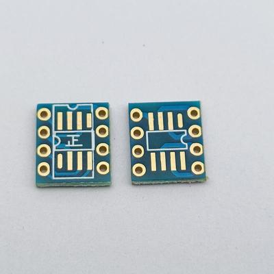 转接板单运放转双运放AD797 OPA627贴片转直插 单转双转接板沉金