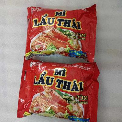 越南进口方便面Mi lau Tha Acecook冬阴功虾面汤面泡面速食面81g