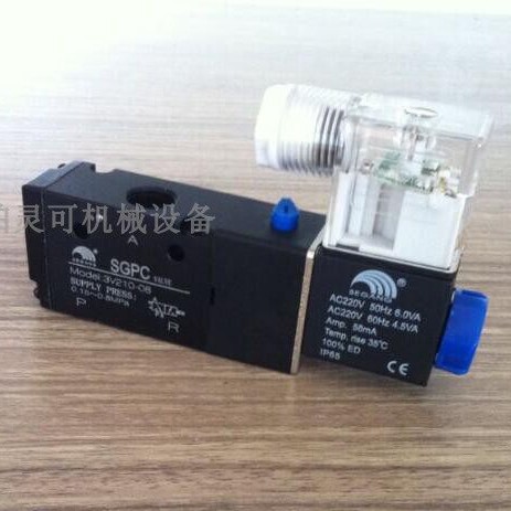 原装SGPC VALVE电磁阀SG4V210-08 气动阀 Model:3V210-08工业阀门