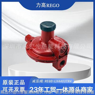 LV440TR4液化气减压阀力高REGO原装调压阀燃烧机专用配件供应商