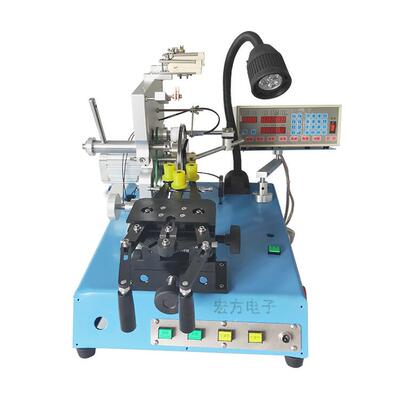 厂家直供皮带式铜线棉线磁环电感空心线圈CNC全自动环形型绕线机