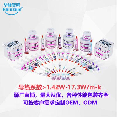 HY204粉色导热泥导热凝胶206显存导热泥手机导热矽脂散热膏矽胶8W