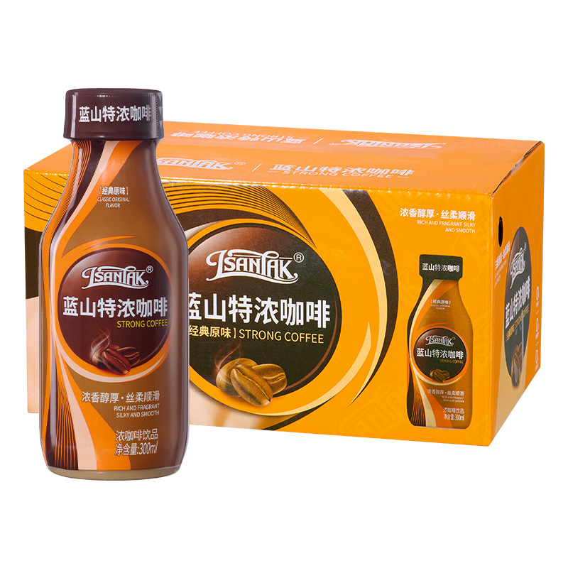 300ml蓝山特浓咖啡瓶装饮料提神咖啡丝滑正品大牌平替咖啡好喝